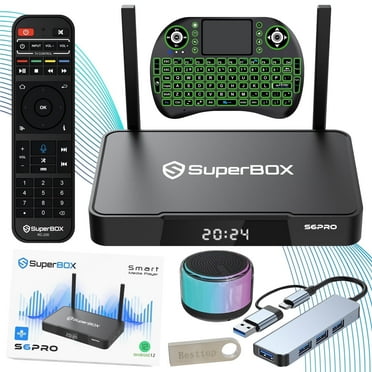SuperBox S6 Pro|2025 Fully Upgraded|6K Ultra HD|Parental Control Time ...