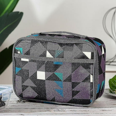 Padded Lunch Box Style Roomy Insulated Lunch Bag Durable Insulated ...