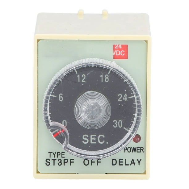 Power Off Delay Timer,30S Time Relay ST3PF S PF Timer Relay Delay Timer ...