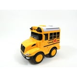 Speed Racers School Bus RC Toy Car For Kids With Steering Wheel Remote ...