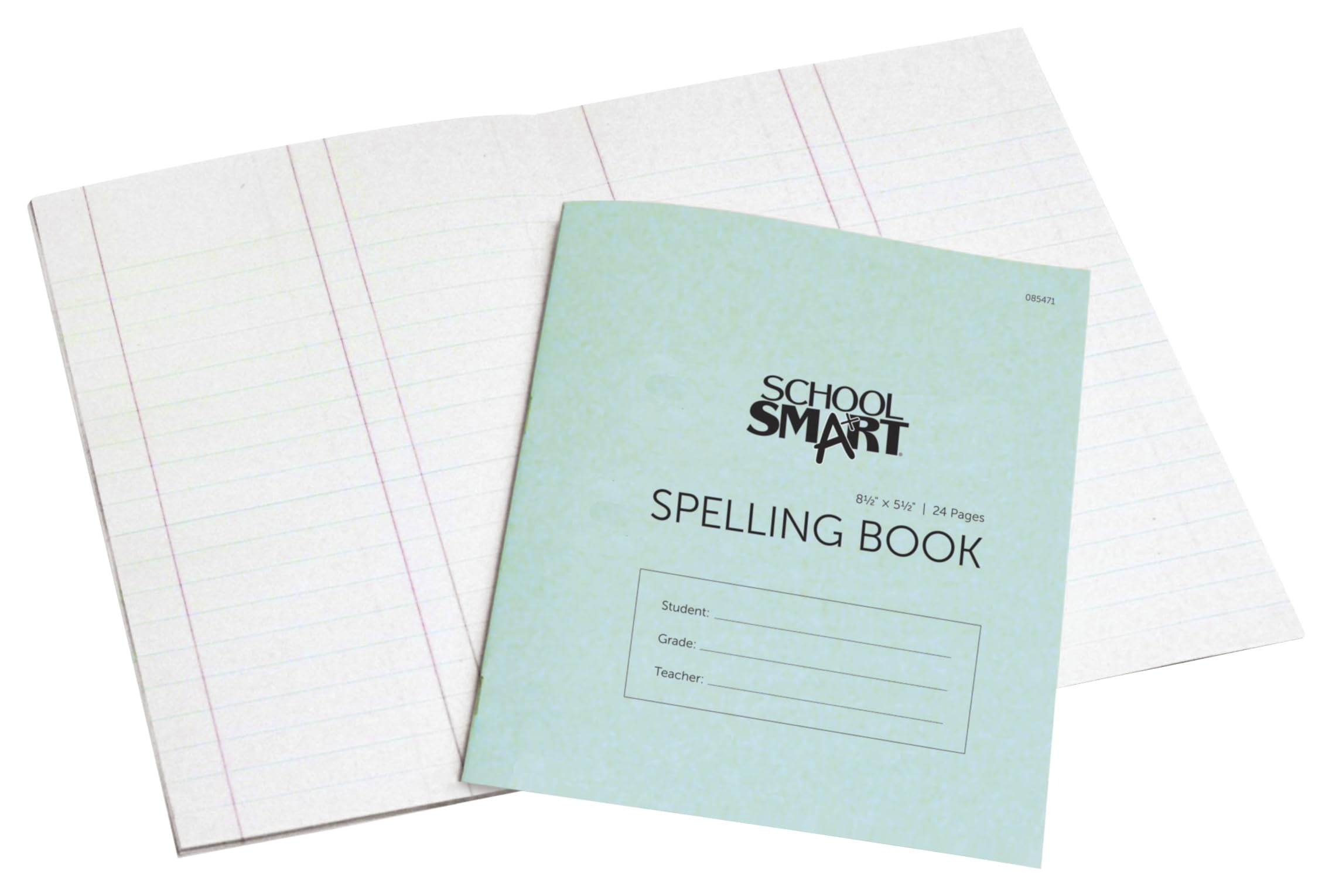 Libros de ortografía School Smart, 24 páginas, 5,5 x 8,5 cm, paquete de ...