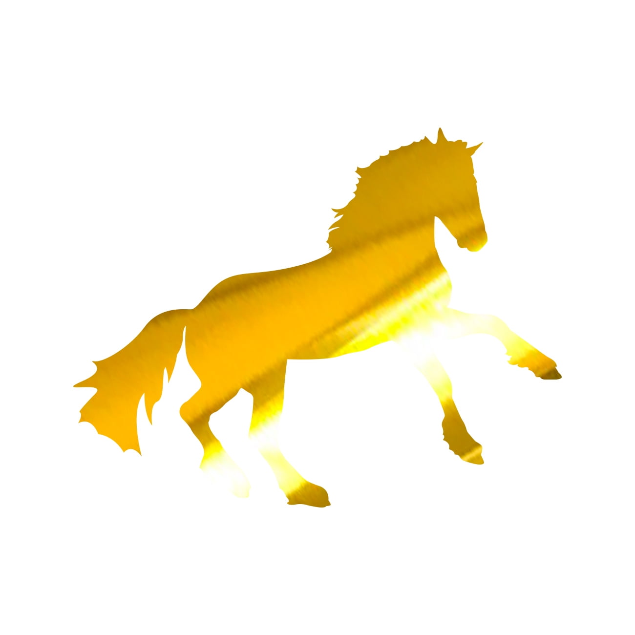 Horse Stallion Mare Galloping Sticker Decal Die Cut - Self Adhesive ...