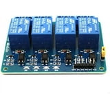 Treedix 4 Channel DC 5V Relay Module with Optocoupler - Walmart.com
