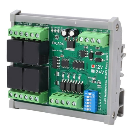 Relay Board, DC 12V Relay Module TVS Anti Surge Protection Hardware ...