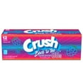 Crush Caffeine Free Back to the 80's Electric Blue Razz Soda Pop, 12 fl ...