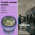 Mini Washing Machine, 12L Portable Foldable Washer & Spin Dryer for ...