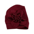SuTry Women's Trendy Air Layer Side Panel Flower Indian Hat Air Layer ...