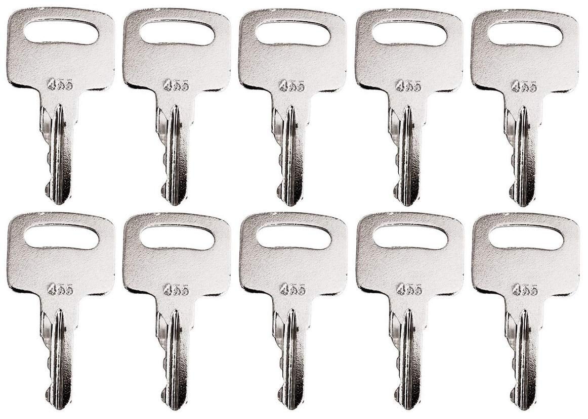10 Pack Keys for Genie, Skyjack, Snorkel, Terex, Vermeer, Upright Lifts ...