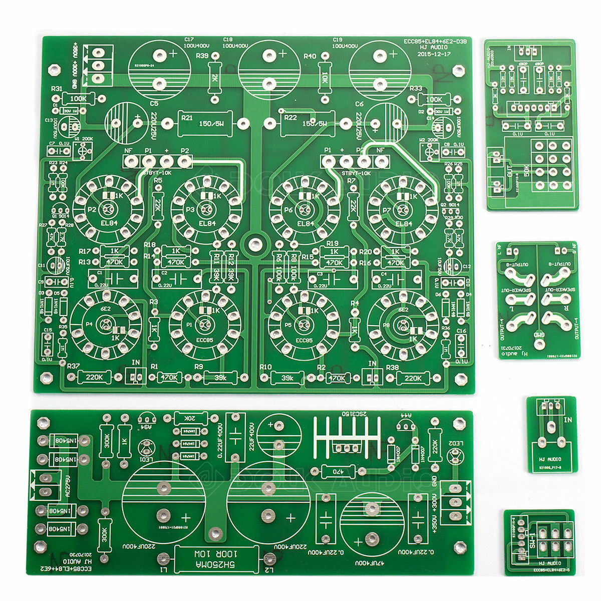 Buy Douk Audio 6P14/EL84 Vacuum Tube Power Amplifier Class AB Stereo Audio Amp DIY KIT 13W+13W ...