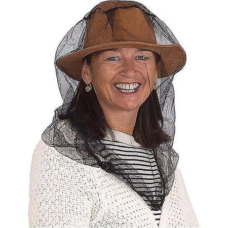 Pack Of 2 Premium Mosquito Head Net | Ultra Large & Long, Extra Fine ...