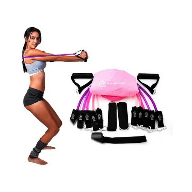 Kit de Ligas de Resistencia High End Fitness para Ejercicio en Casa | Walmart en línea