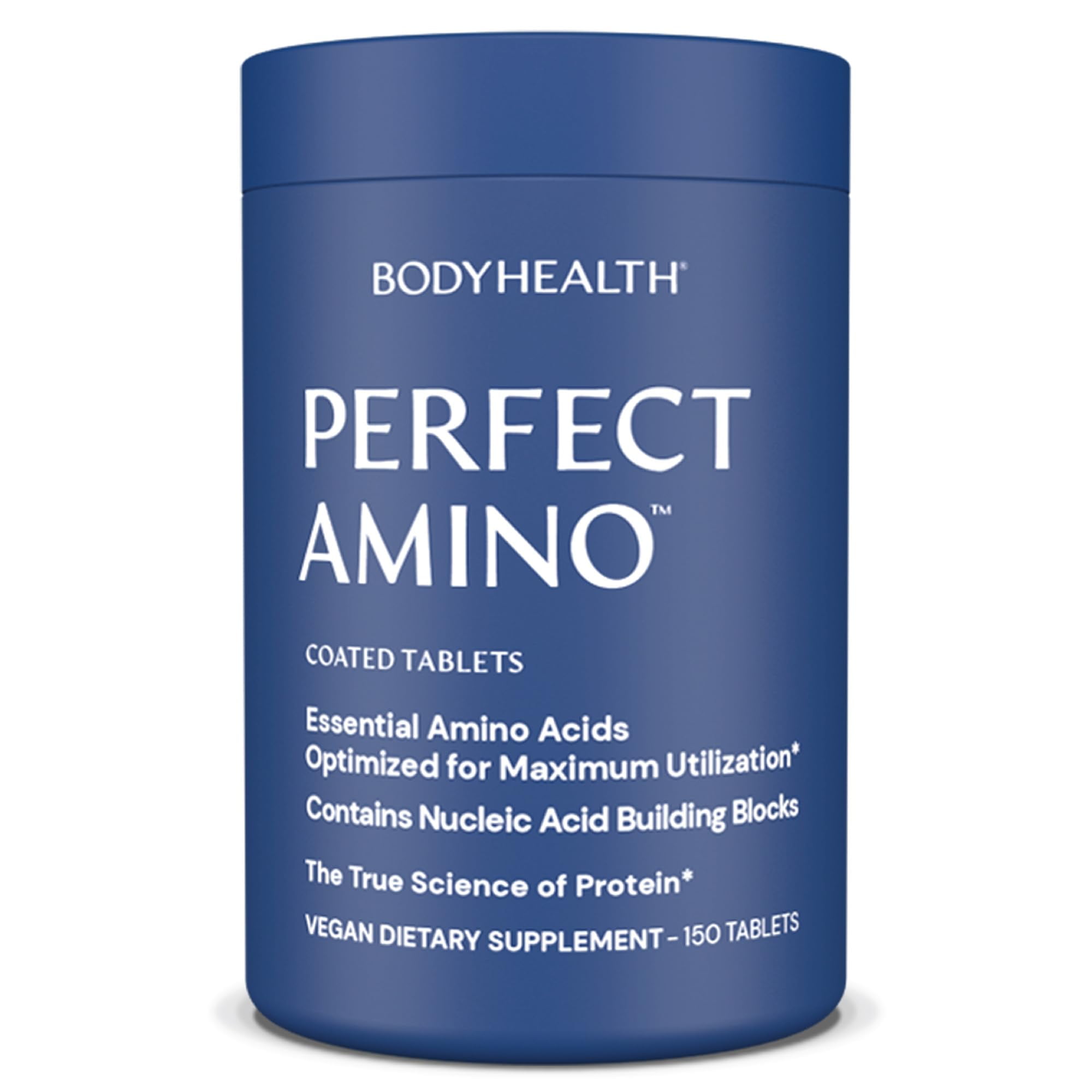 BodyHealth PerfectAmino (150 ct) Easy to Swallow Tablets, Essential Amino Acids Supplement with ...