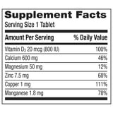 Caltrate 600+D3 Plus Minerals Calcium & Vitamin D Supplement - Bone ...