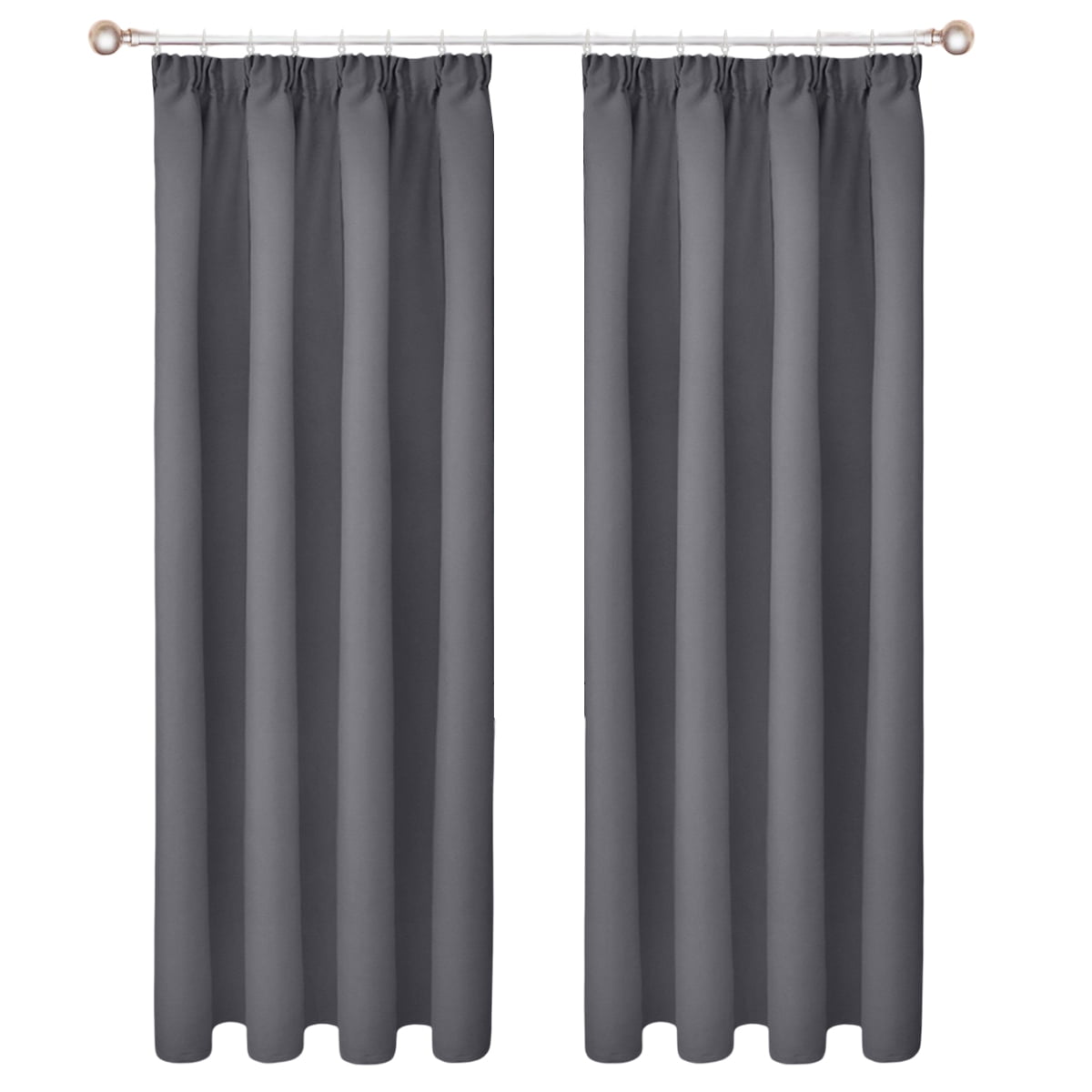 Click here for Njide Curtains With Rolled Edges  Opaque Blackout... prices