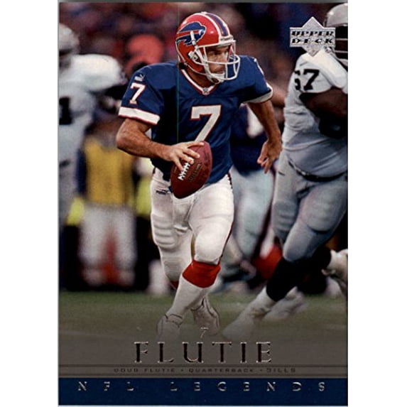 2000 Upper Deck Legends #3 Doug Flutie NFL Football Trading Card ...