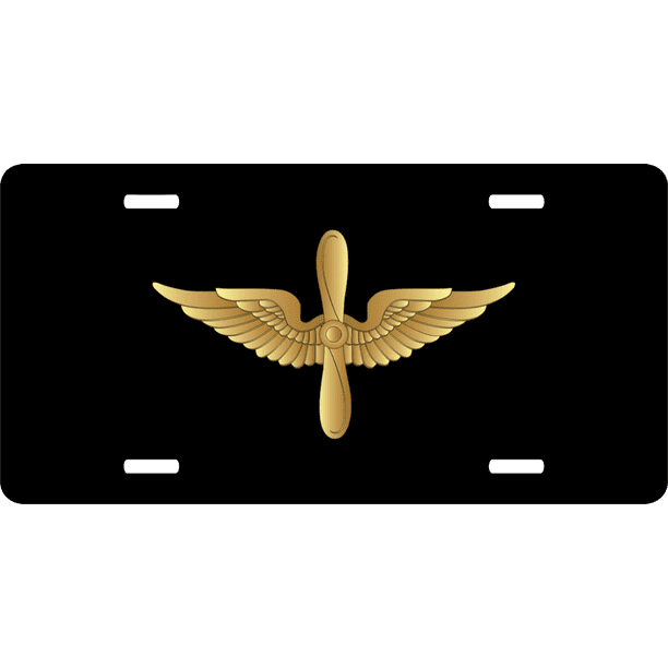 Army Aviation Corps Insignia License Plate - Walmart.com