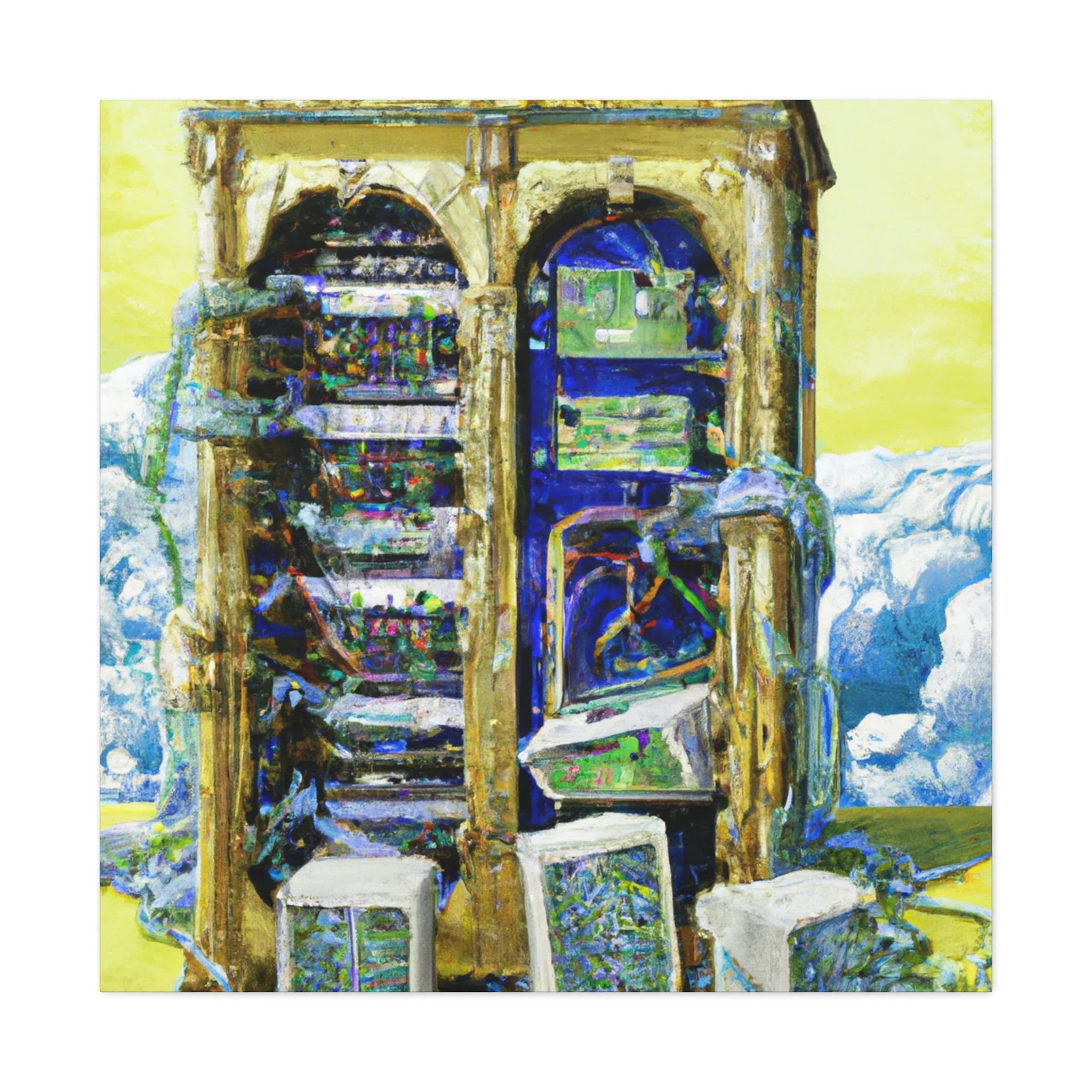 Digital Machines at Play - Canvas - Walmart.com