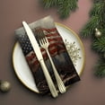 Bahomeck Cloth Napkins Set Of 4 Vintage American Flag Blowing In The ...