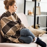 DL Women's Cozy Knit Indoor/Outdoor House Booties with Non-Slip Rubber ...