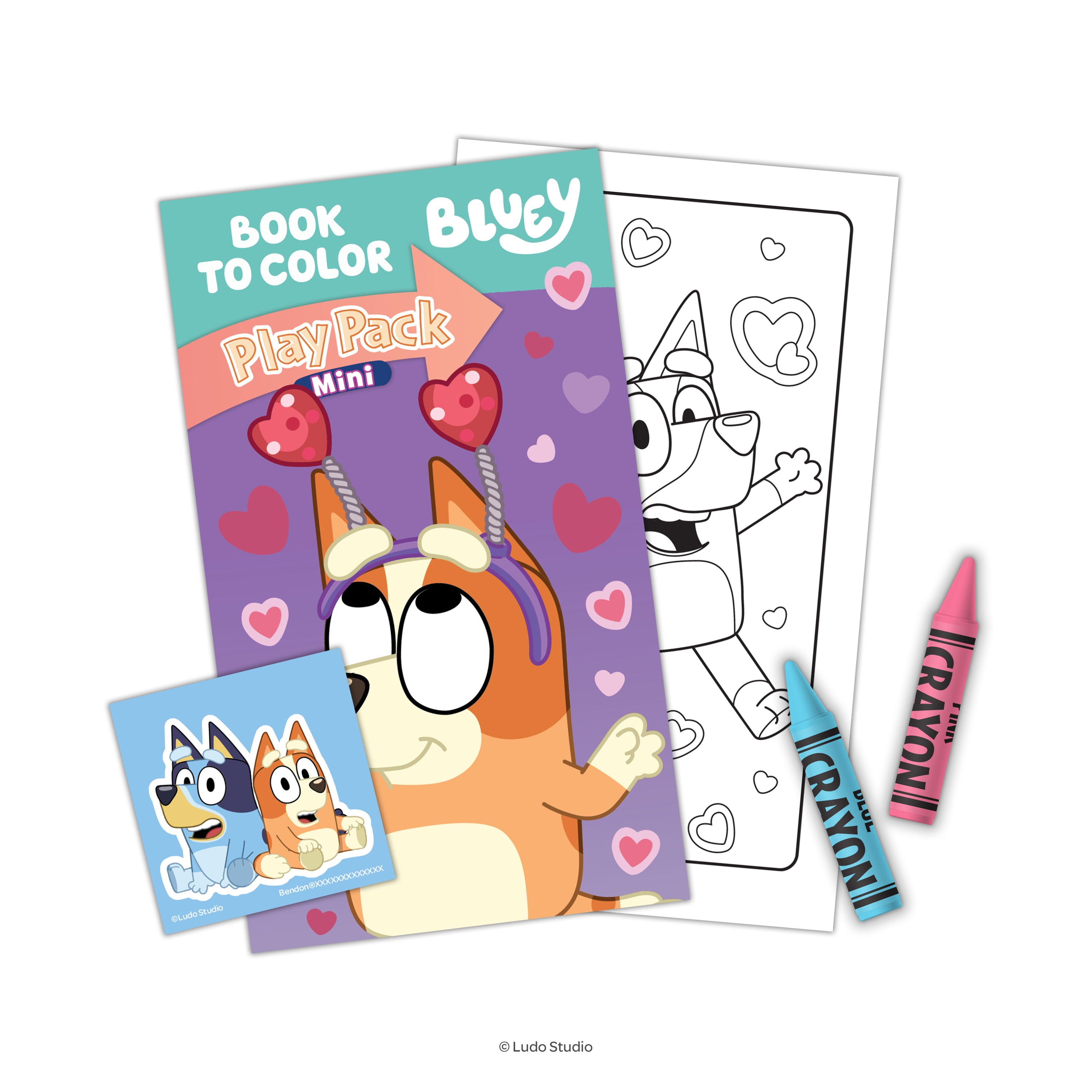 Bluey Invisible Ink Coloring Book Inkredibles Invisible Ink Bluey