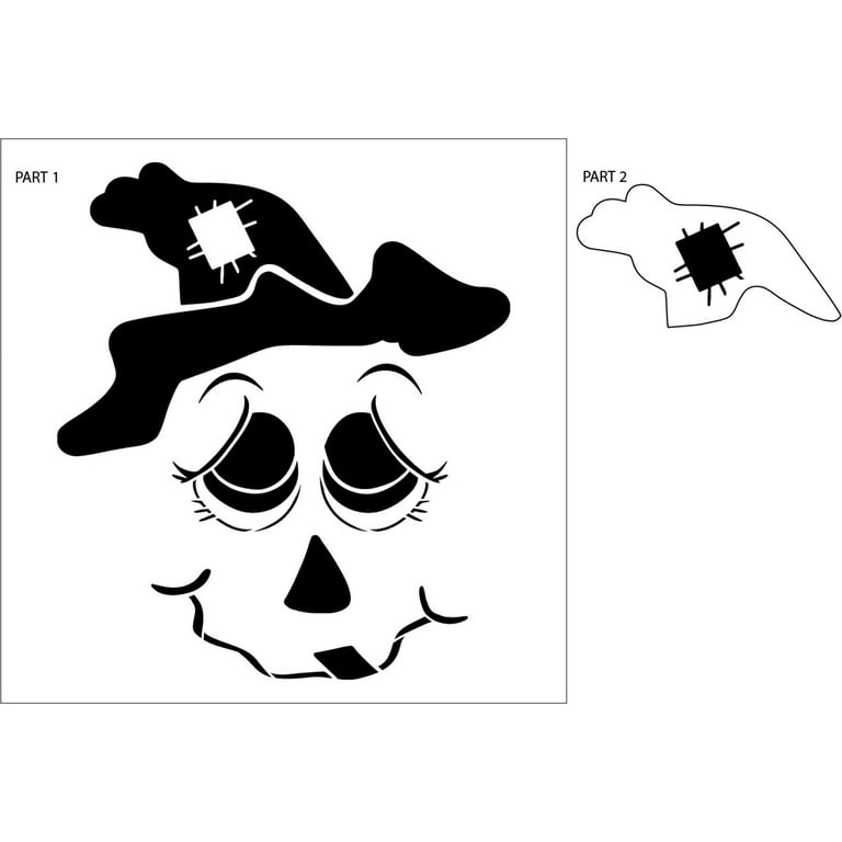 Scarecrow Face Template Printable Free