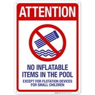 Notice Pool For Residents Only Sign, Pool Sign - Walmart.com