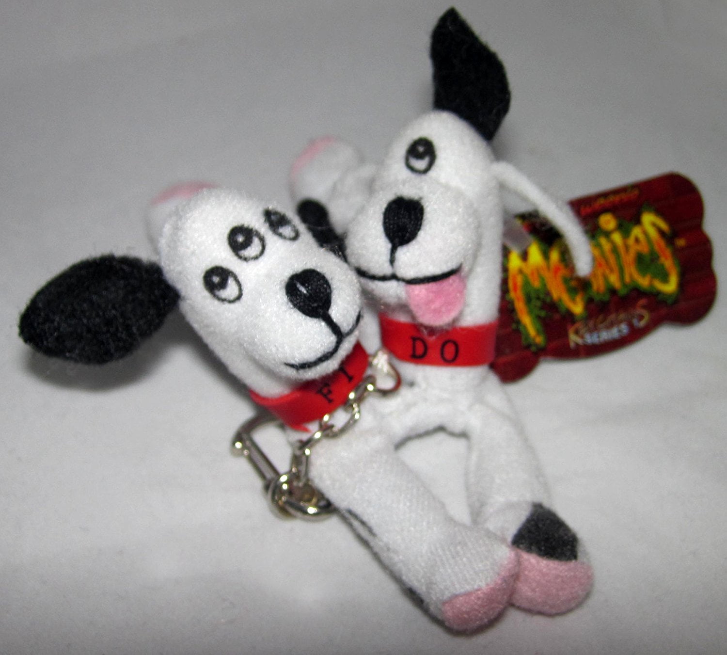 Dog Fido Teeny Weenie Meanie Babies Keychain