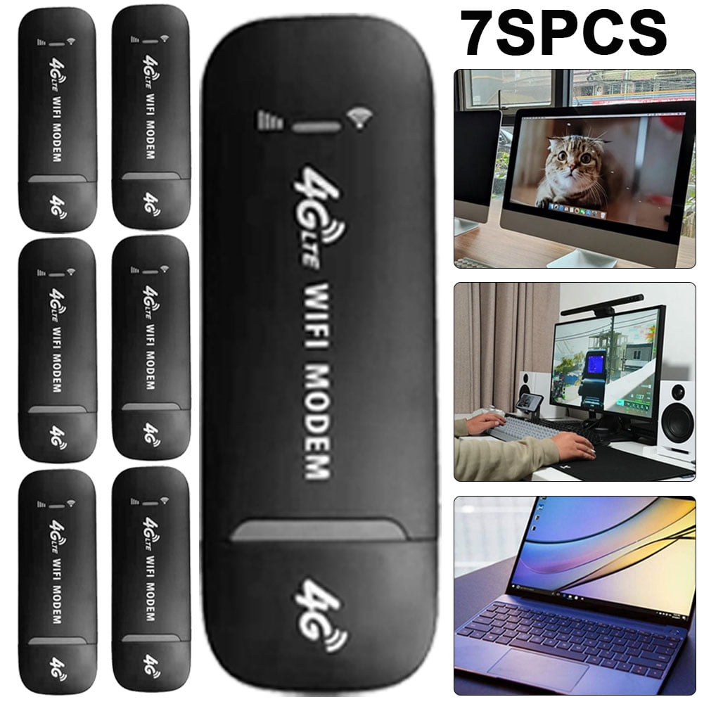 7 Uds 4G LTE Desbloqueado Universal Inalámbrico Pequeño Módem Enrutador Dongle 150Mbps | Bodega ...