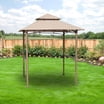 Garden Winds 8x8 Pavillion Barzebo Canopy Top Replacement - RipLock 350 ...