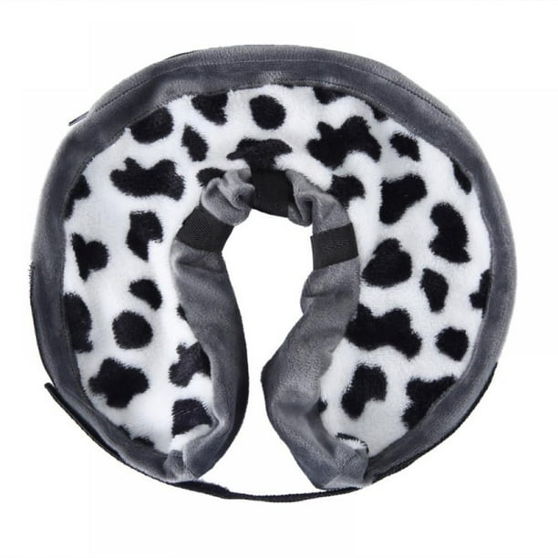 Adjustable Inflatable Pet Collars Dog Zipper Plush PVC Anti-bite Wound ...