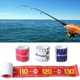 Fish Ruler Decals Fish Measuring Tape Sticker Self-Adhesive Measuring ...