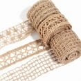 1-10Meter Natural Jute Burlap Ribbons Vintage Linen Burlap Fabric ...