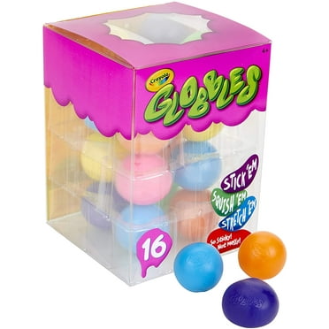 Crayola Globbles Sticky Balls Pack, Washable Squish & Fidget Toys, Gift ...