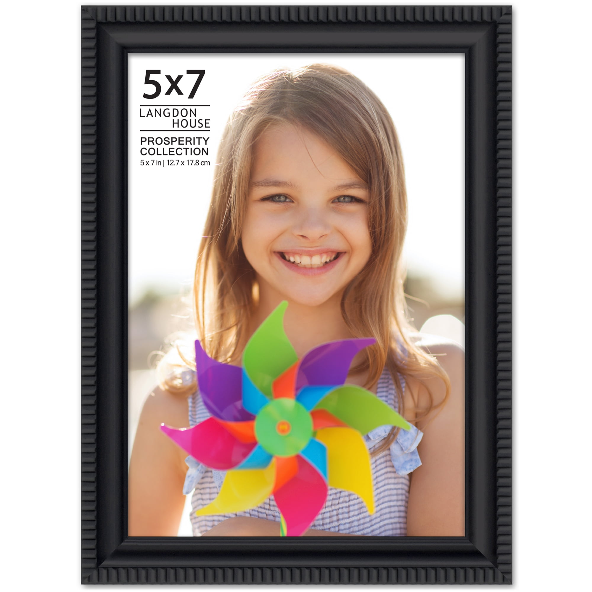 Langdon House 5x7 Black Picture Frame, Shabby-chic Style, 1 Pack ...