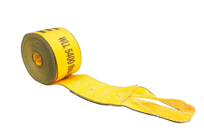 Mytee Products Kinedyne Winch Straps 4" x 30' Gold Heavy Duty Tie Down ...