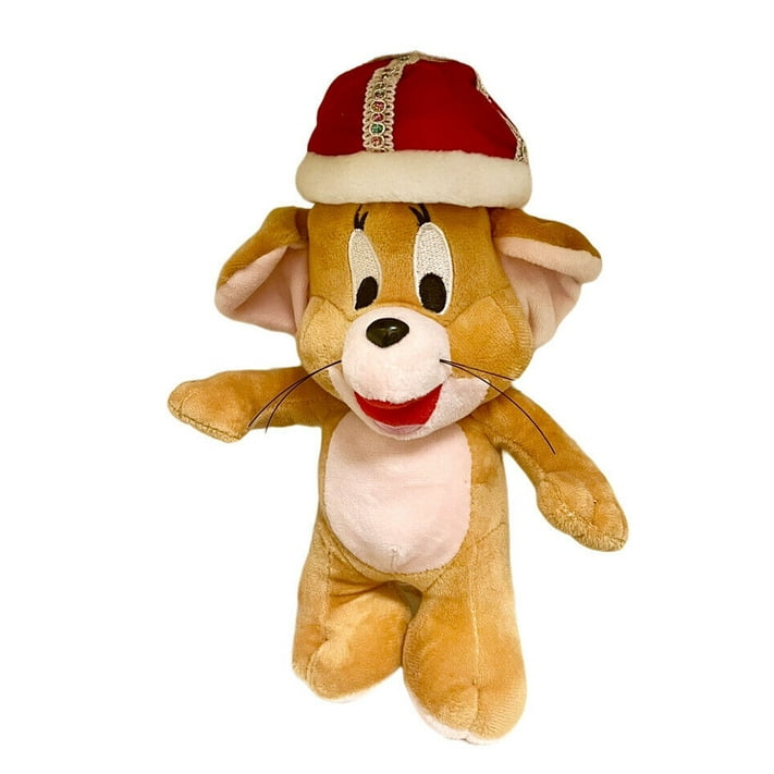 King Jerry Mouse From Tom & Jerry Cartoon Plush Doll Soft Stuffed 7 ...