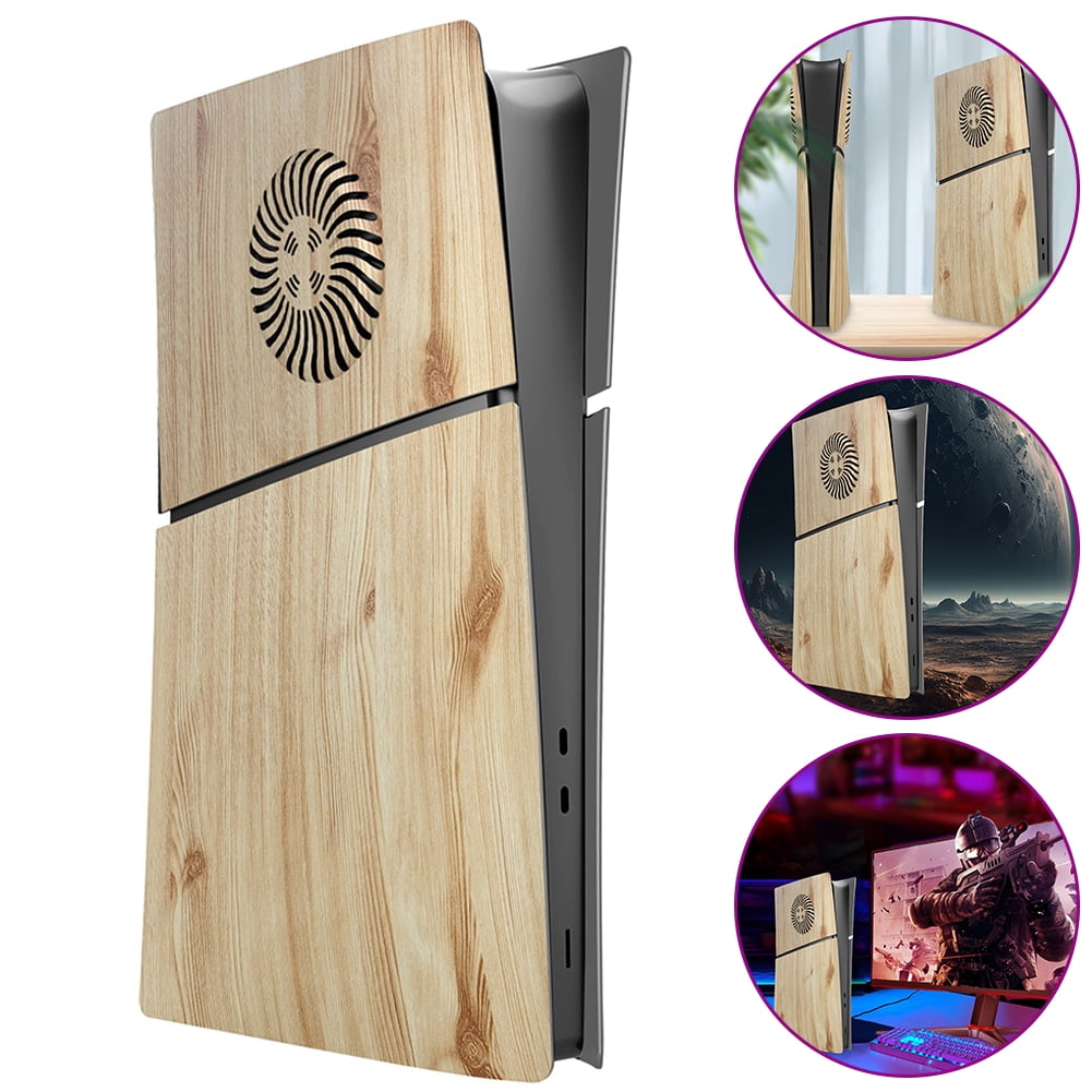 Placas Cubierta Placa Frontal Antiarañazos A Prueba Polvo para PS5 Slim ...