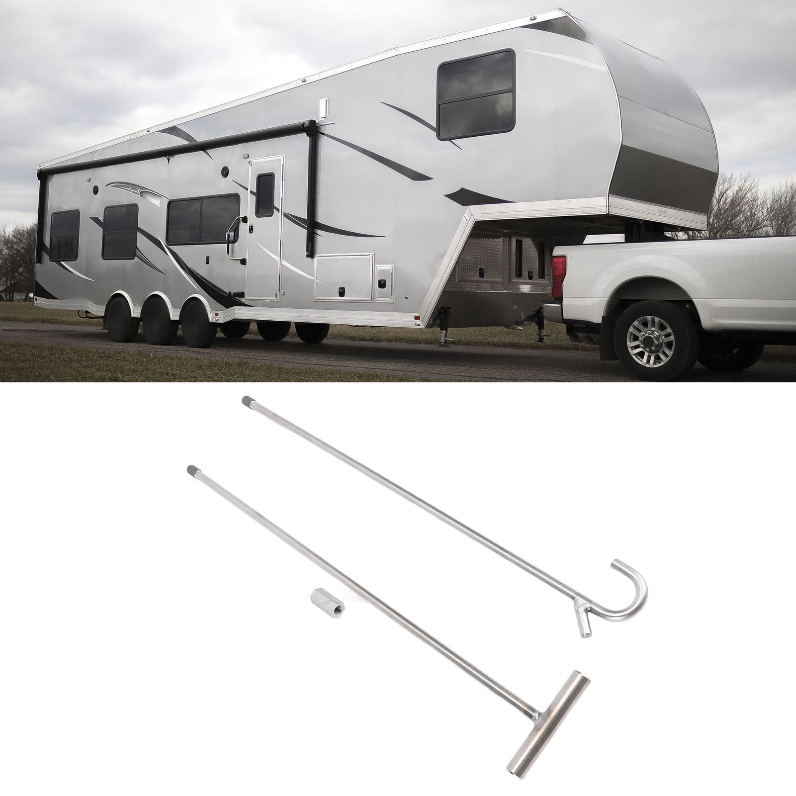 Click here for Estink Puller 32 Inch 5th Wheel Pin Puller Stainle... prices