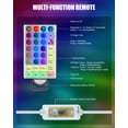 72 FT Not Connectable Color Changing LED Rope Lights, Outdoor/Indoor ...