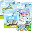 Bluey Premier 48 Pc Puzzle Set for Kids - Bluey Party Supplies Bundle ...