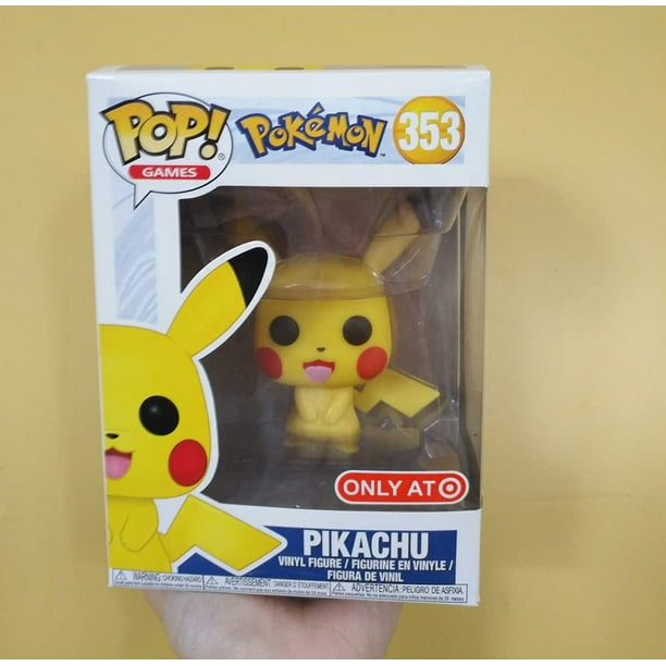 Funko POP! Games: Pokemon - Pikachu [Flocked] #353 Exclusive Funko ...