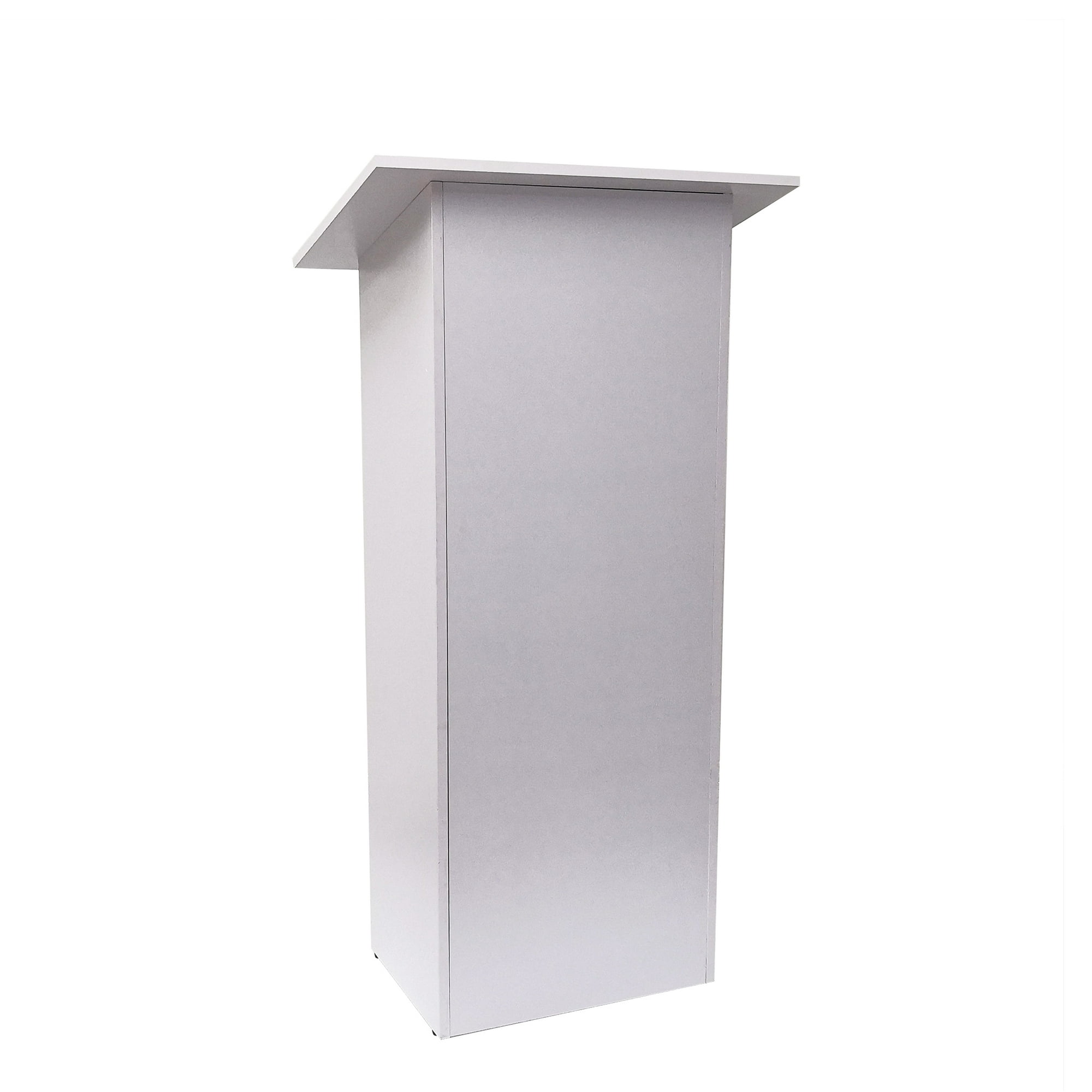 Click here for Fixturedisplays White Mdf Wood Podium Church Pulpi... prices