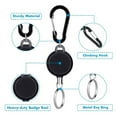 5pccs Retractable Key Chain Heavy Duty Key Reel Keychain Extendable Key ...