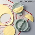 1pc/2pcs/3pcs Light Green Dumpling Maker, Household Plastic Dough Press ...
