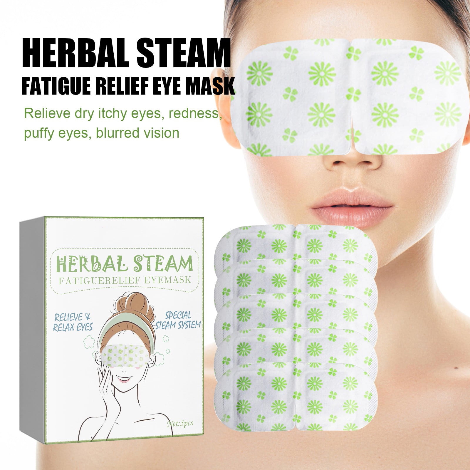 Click here for Dvkptbk Eye Blindfold Relieve Fatigue With Herbal... prices