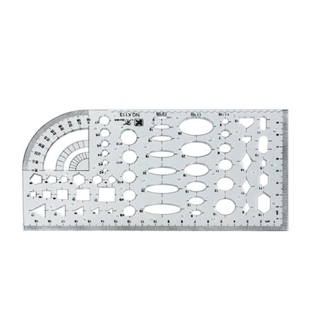 tredstone Transparent Ruler Scale Portable Rulers Multi-functional ...