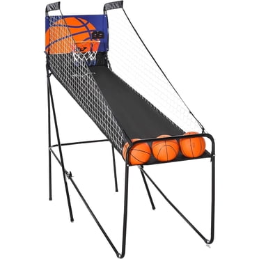 Soozier Indoor Sports Basketball Hoop Arcade Game, Foldable with ...