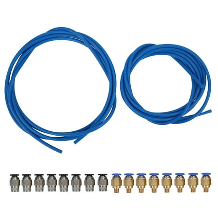 3D Printer PTFE Tube, Compatibility Blue PTFE Tube Kits, PTFE Printers ...