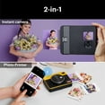 KODAK Mini Shot 3 Retro 4PASS 2-in-1 Instant Camera and Photo Printer (3x3 inches) + 8 Sheets ...