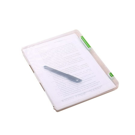 facefd A4 File Storage Box Clear Plastic project container Document ...